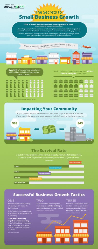 Three Secrets to Small Business Growth (Infographic) - Synnovatia